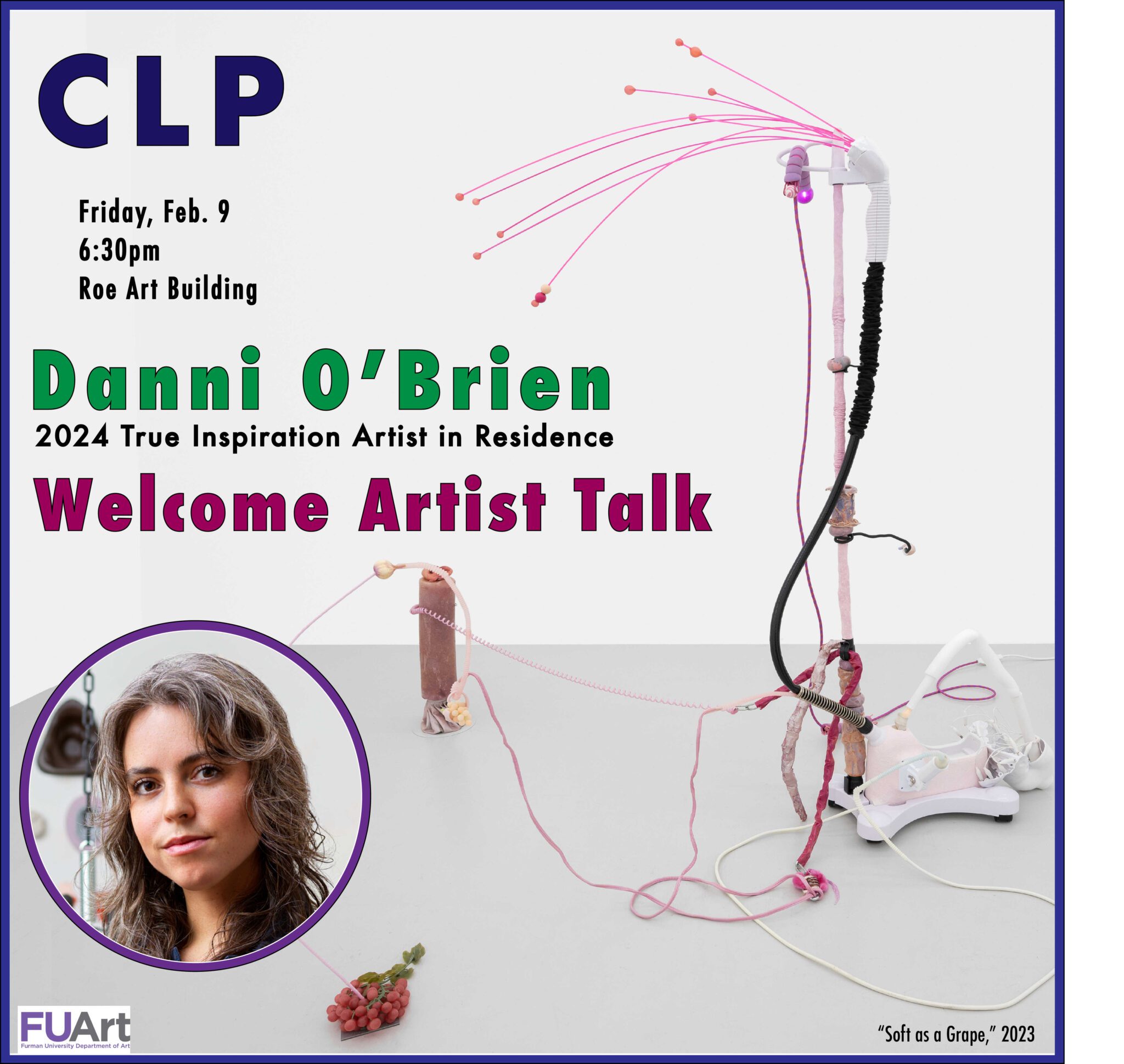 True Inspiration Artist in Residence | Art | Furman University
