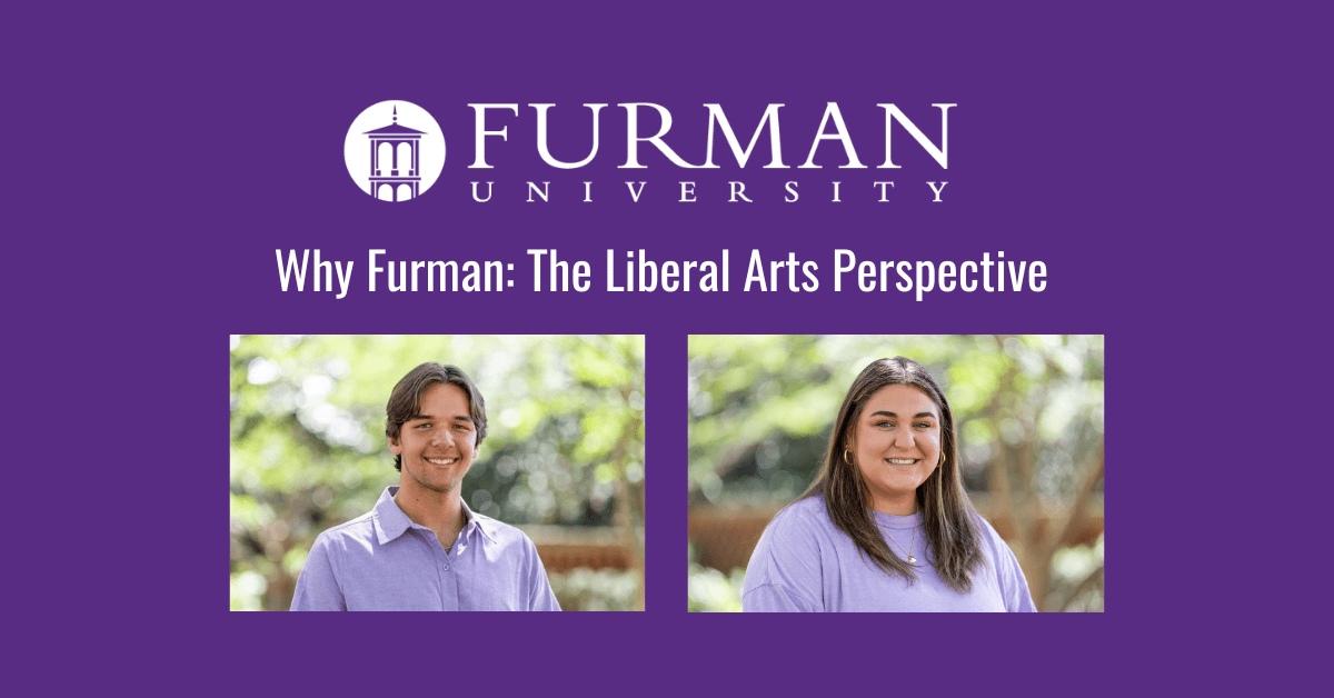 Why Furman For The Liberal Arts Enthusiasts