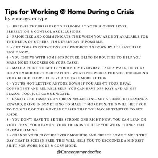 Coping with Crisis on the Enneagram Scale | Cothran Center for ...