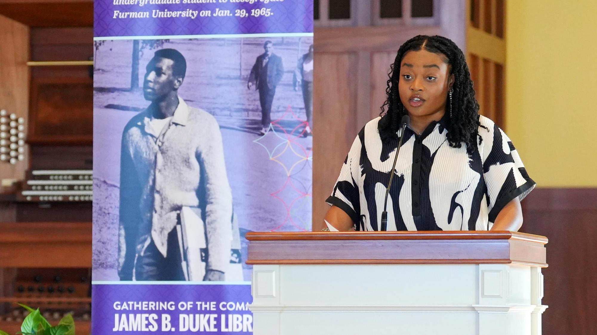 Joseph Vaughn Day 2024 remarks by Abijah Leamon ’24 - News