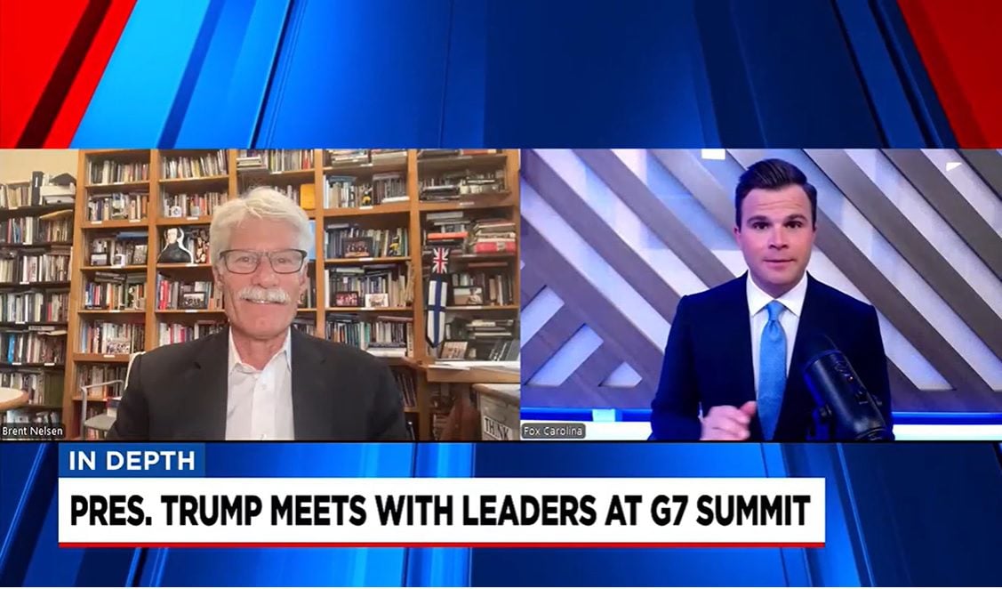 Nelsen speaks with FOX Carolina about G7 Summit - News