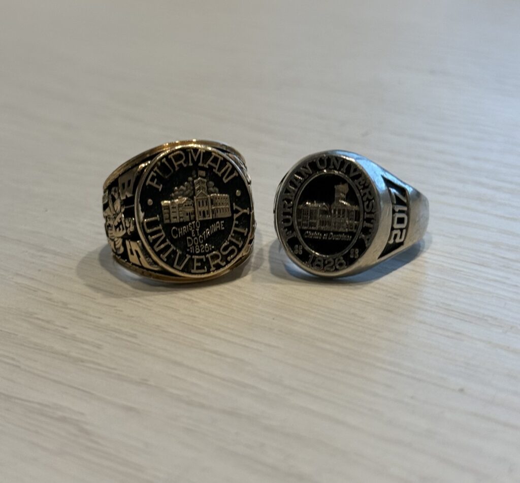 Return of the Ring: A found Furman ring reminds a family and a ...