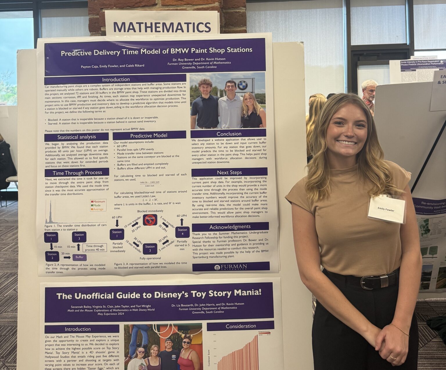 Alumna took her math degree from Furman to Formula One - News